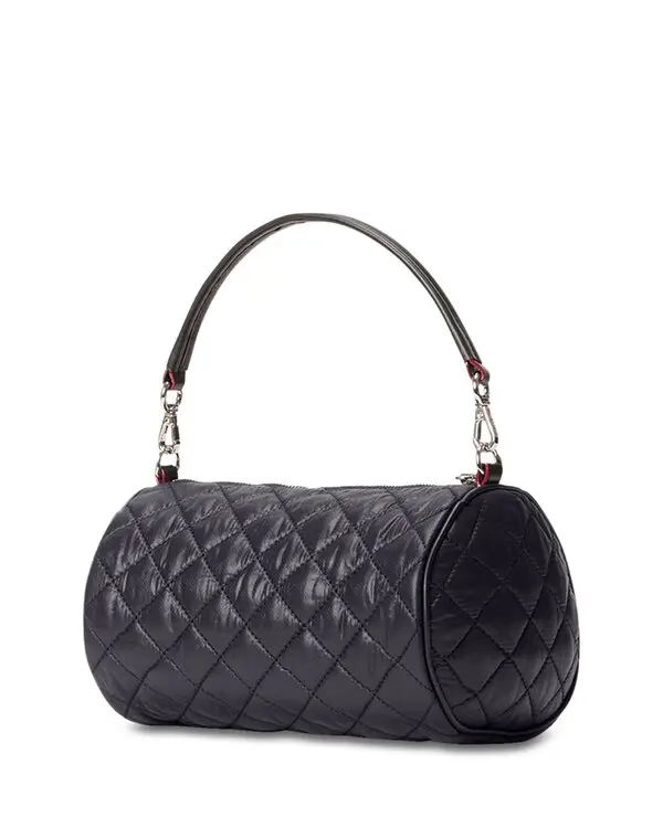 Mz Wallace Crosby Barrel Crossbody - Black