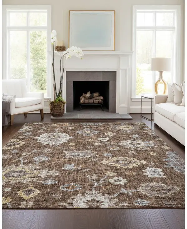 DALYN RUG COMPANY Dalyn Portico Washable Po6 Area Rug, 5' X 7'6