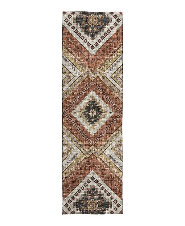 DALYN RUG COMPANY Dalyn Portico Washable Po5 Runner Area Rug, 2'3 X 7'6 - Copper