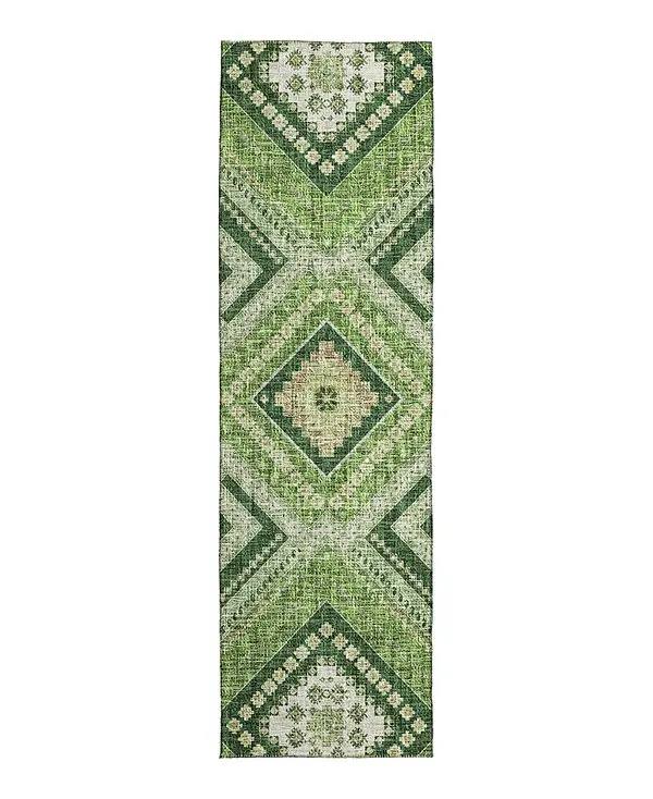 DALYN RUG COMPANY Dalyn Portico Washable Po5 Runner Area Rug, 2'3 X 7'6 - Green