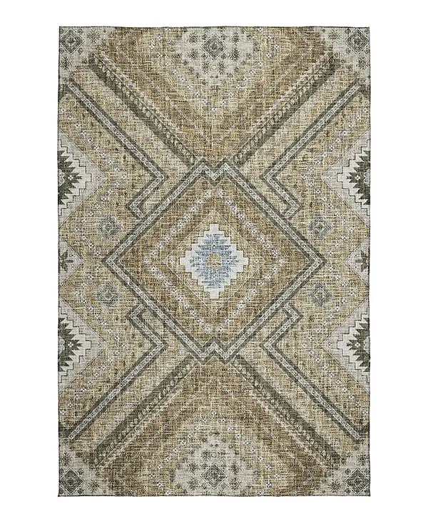 DALYN RUG COMPANY Dalyn Portico Washable Po5 Area Rug, 5' X 7'6 - Beige