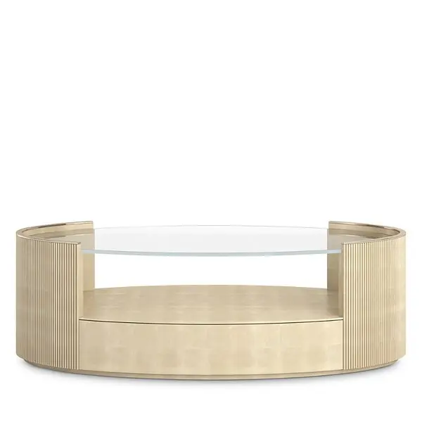 CARACOLE Love Oval Cocktail Table - Oracle