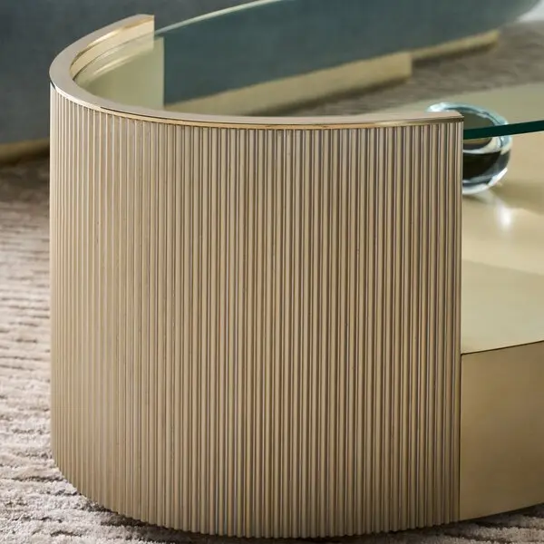 CARACOLE Love Oval Cocktail Table - Oracle