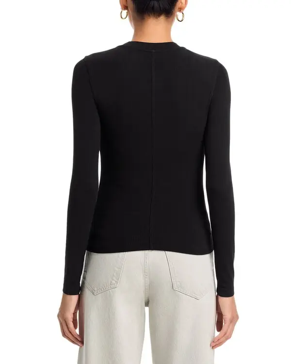 FRAME The Long Sleeve Rib Tee