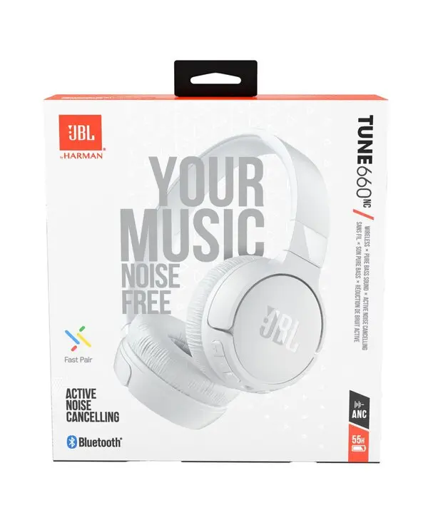 JBL Tune 660nc True Wireless On Ear Bluetooth Headphones