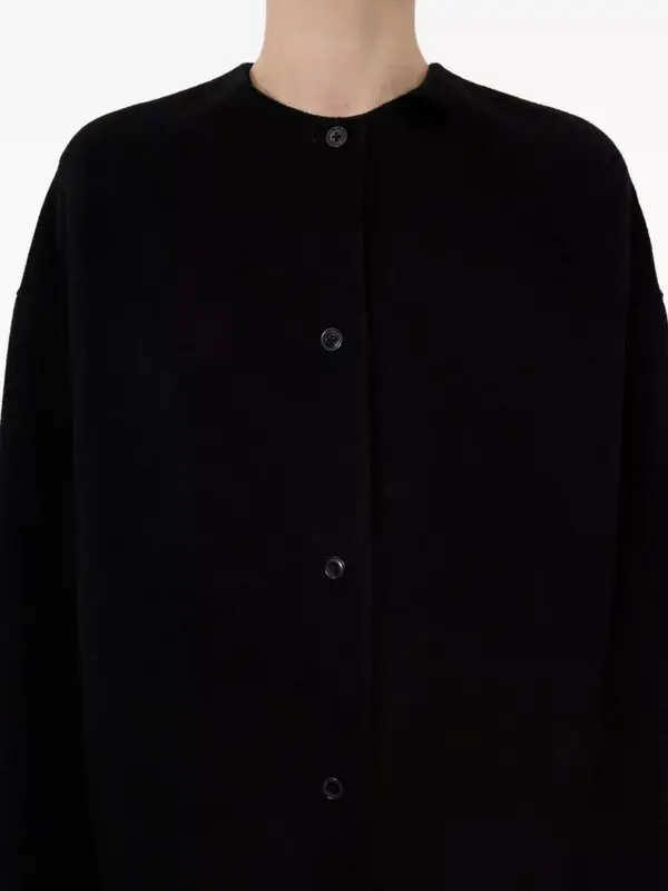 Loulou De Saison Drap Coat - Black