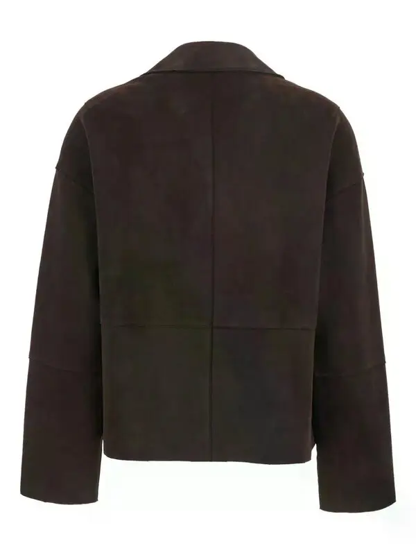 P.a.r.o.s.h Suede Button-fastening Jacket
