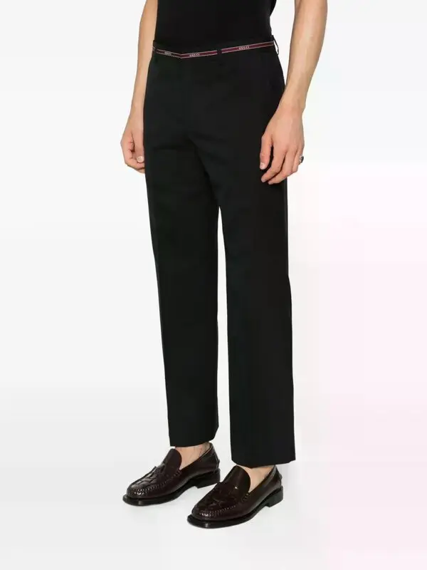 Gucci Logo-band Trousers