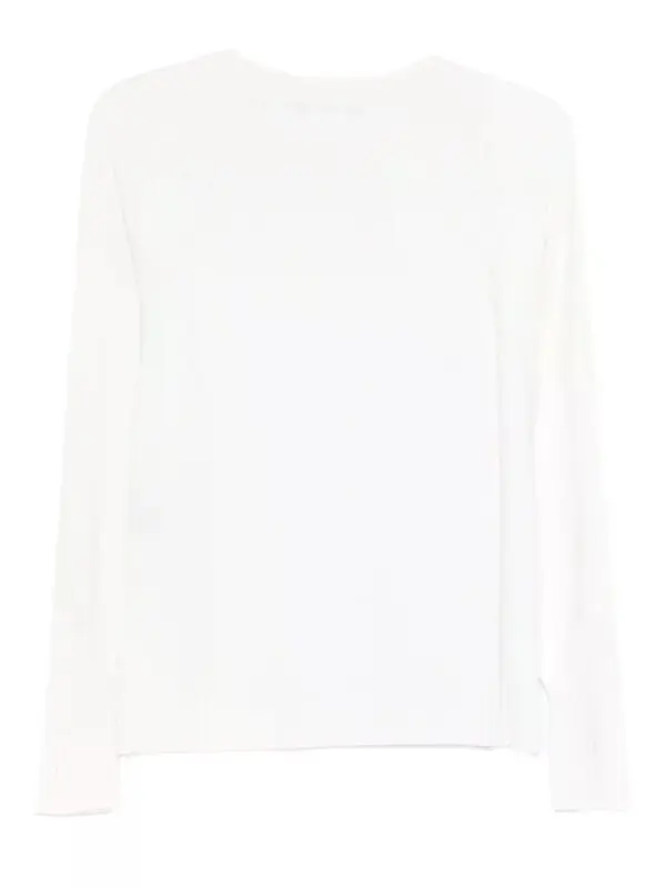 D.exterior Raglan-sleeve Embellished Sweater