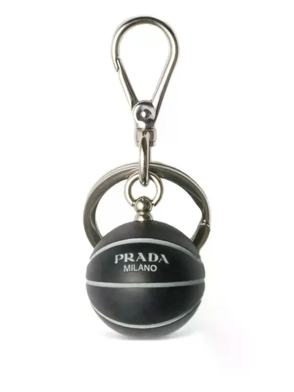 Prada Basketball Keyring - Black