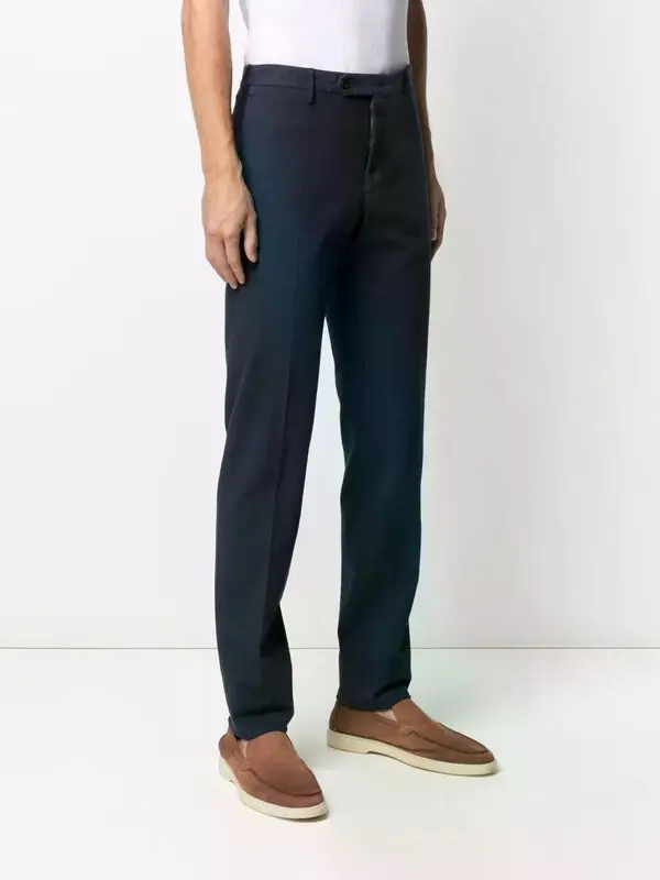 Incotex Slim-cut Tailored Trousers - Blue