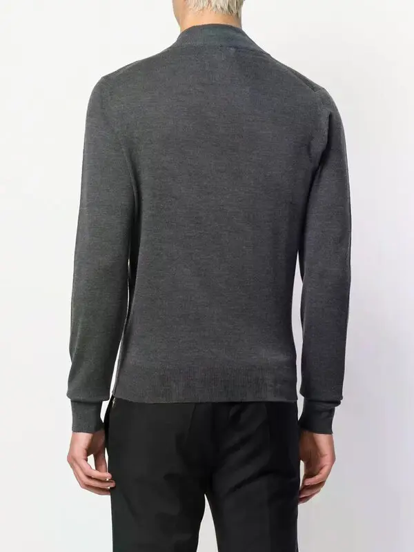 John Smedley Merino Wool Zipped Cardigan