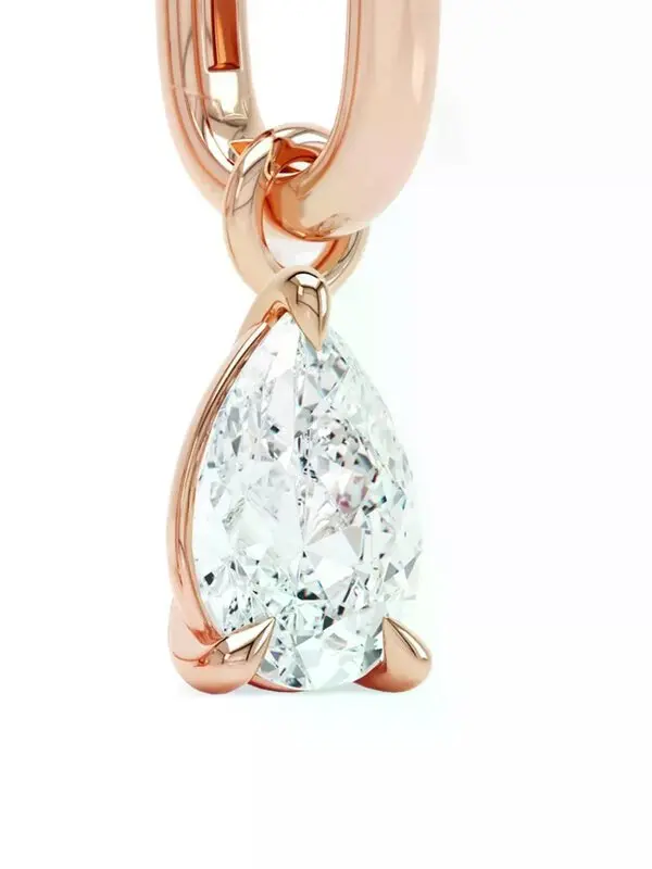 LOEV 14k Rose Gold Allday Diamond Earrings