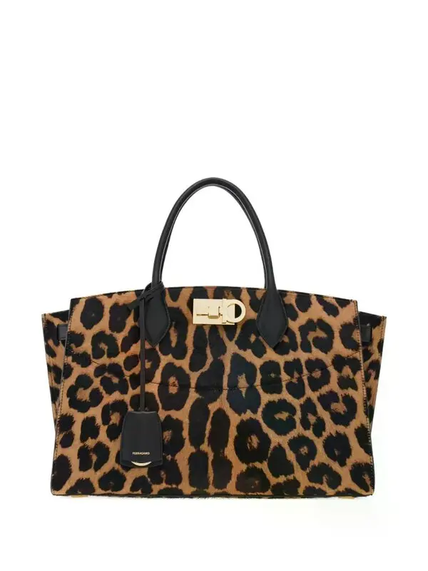 FERRAGAMO Studio Tote Bag - Neutrals