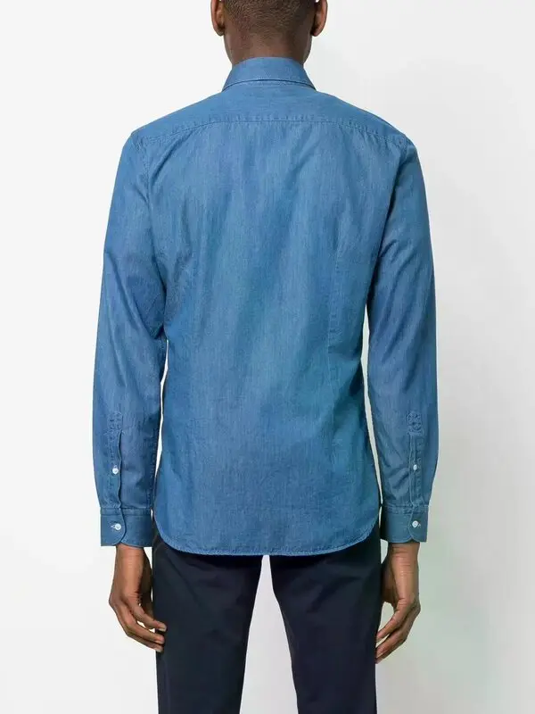 FAY Denim-effect Shirt