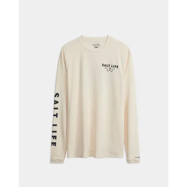 SALT LIFE Nothin' But Bite Long Sleeve Performance Tee - Clkh