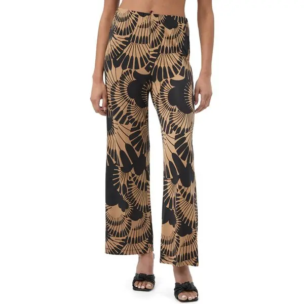 Trina Turk Atoll Printed Jersey Pant