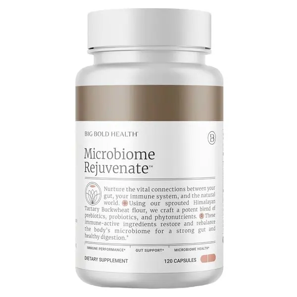 BIG BOLD HEALTH Microbiome Rejuvenate 120 Capsules - One-color