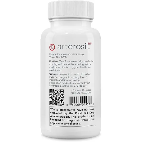 CALROY HEALTH SCIENCES Arterosil Hp 60 Capsules