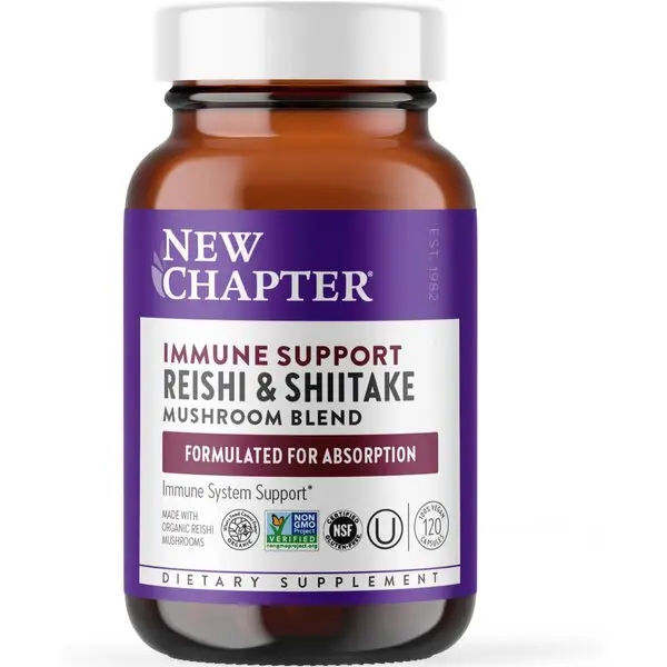 NEW CHAPTER Immune Support Reishi & Shiitake - One-color