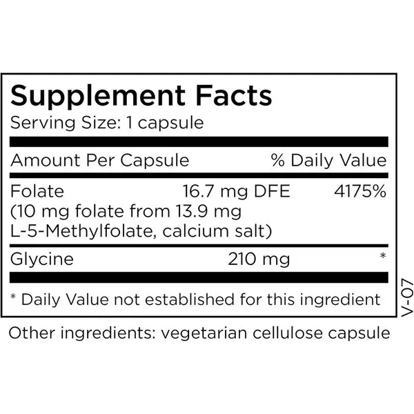 METHYLPRO L-methylfolate 10 Mg 30 Capsules