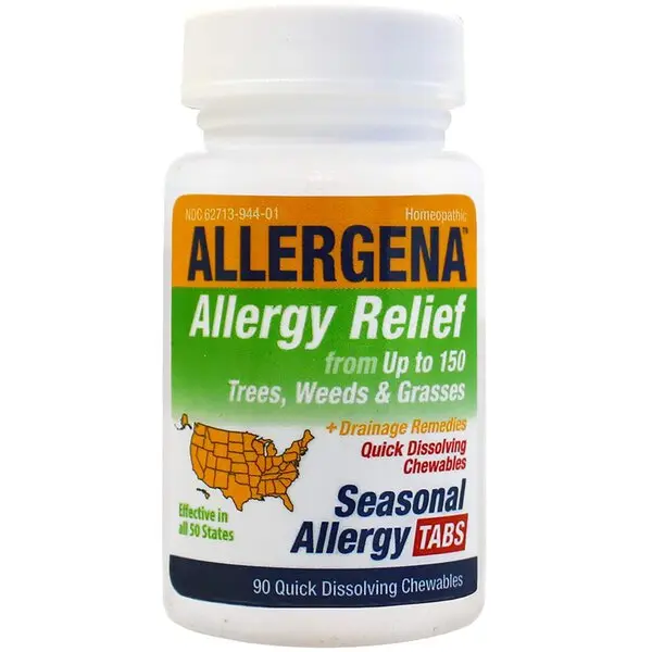 PROGENA Allergena Seasonal Allergy Tabs 90 Chewables - One-color
