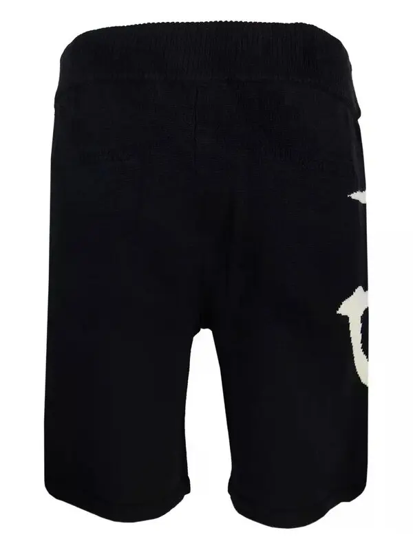HACULLA. Graphic-print Wool Shorts