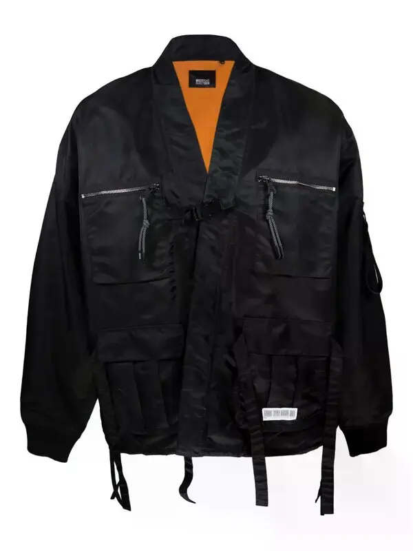 MOSTLY HEARD RARELY SEEN Embroidered-logo Bomber Jacket
