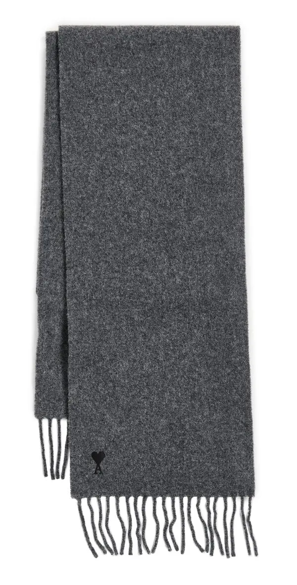 Ami Wool Scarf - Gris