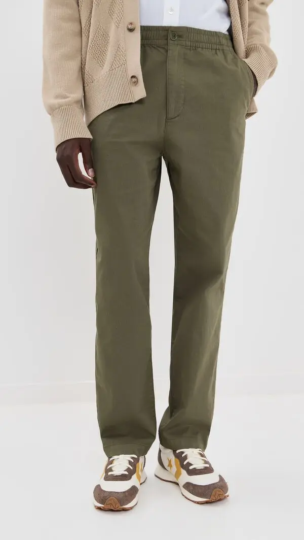 Lacoste Regular Fit Pull On Chinos