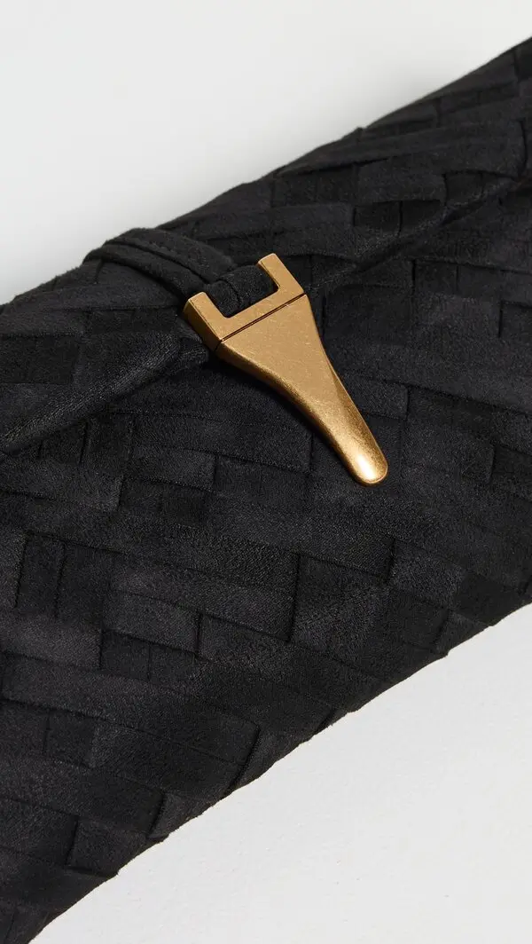 Jw Pei Zaria Woven Clutch - Black