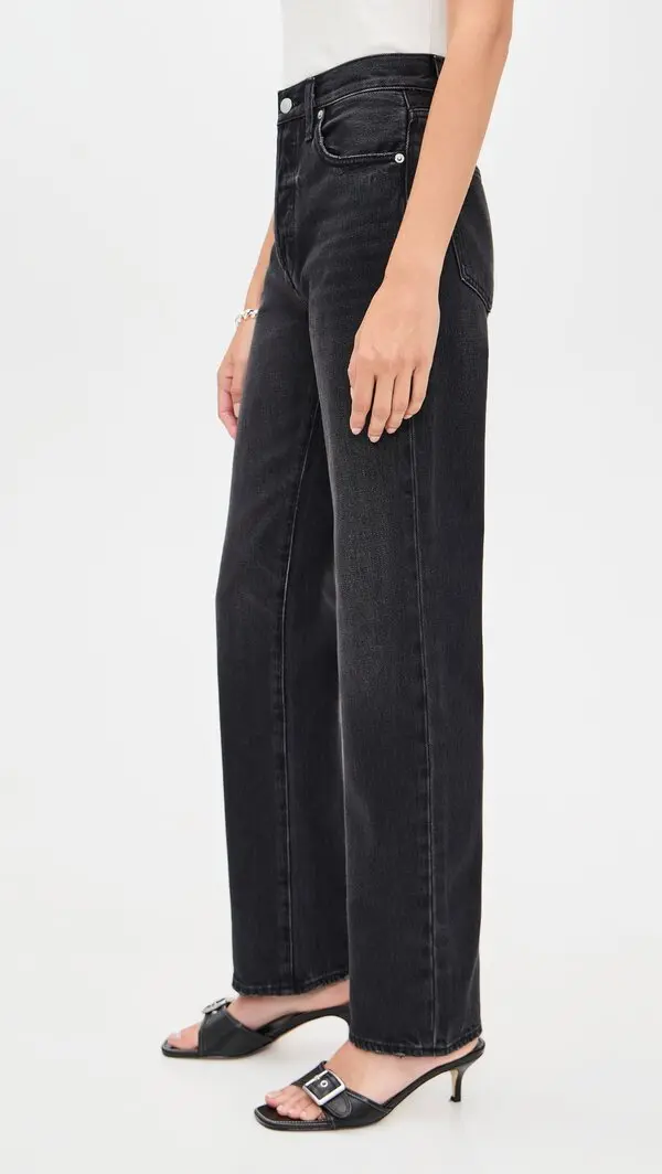 PISTOLA Cassie Straight Leg Jeans - Stormy