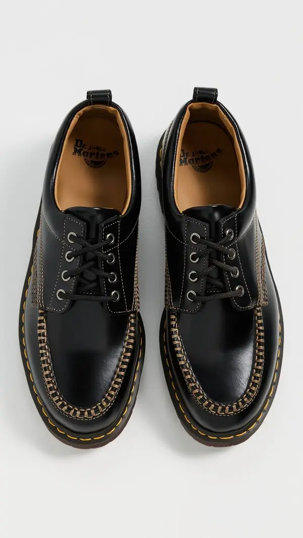Dr. Martens Lowell Lace-up Shoes - Black
