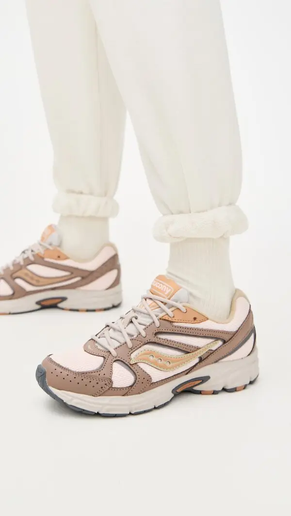 Saucony Ride Millennium Sneakers - Pink/taupe