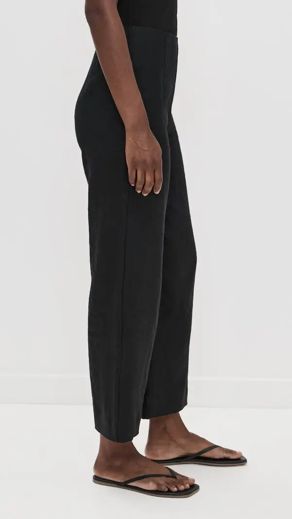 Posse Noelle Wide Leg Linen Pants