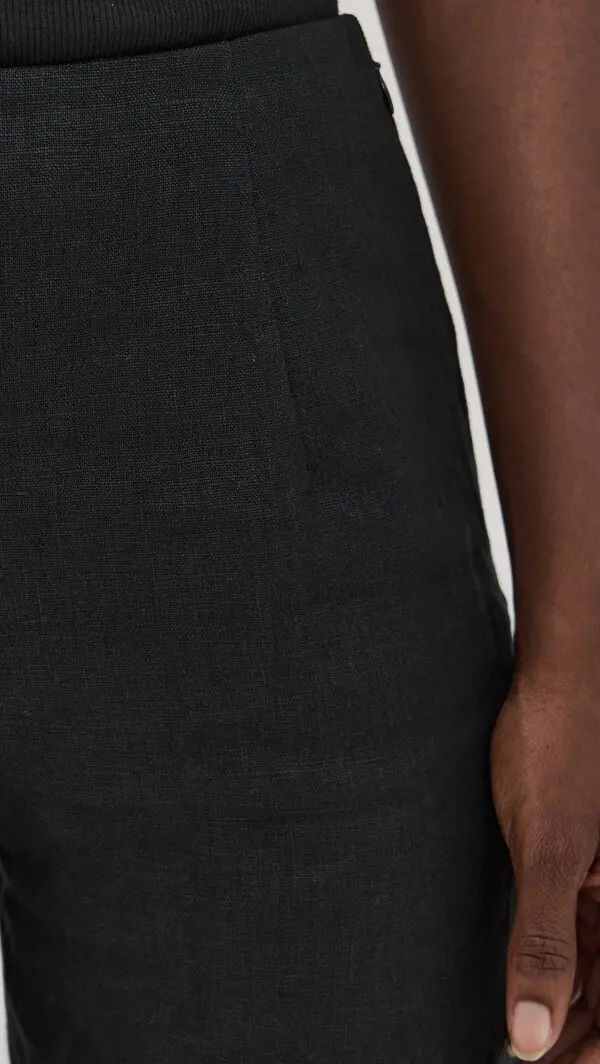 Posse Noelle Wide Leg Linen Pants