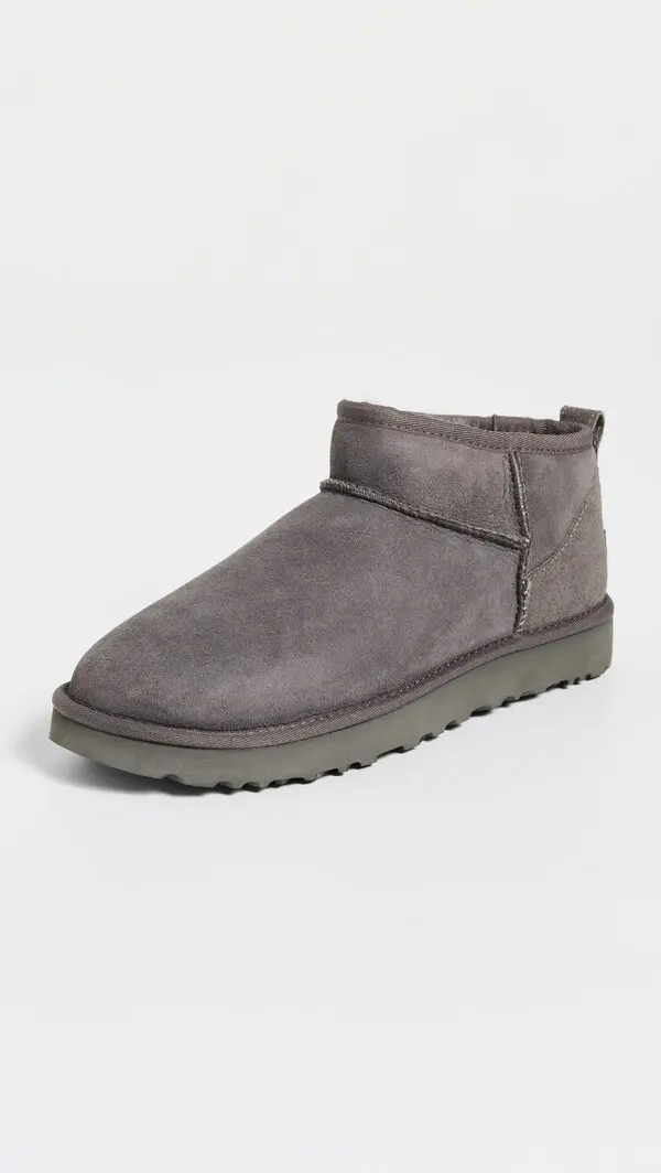 UGG Classic Ultra Mini Boots - Grey
