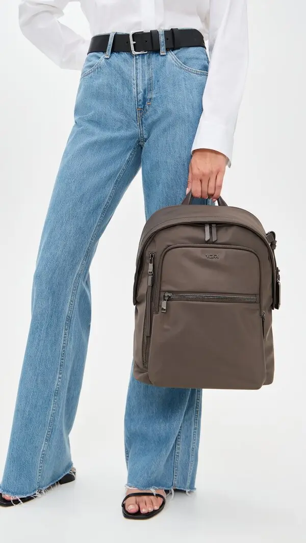 Tumi Halsey Backpack - Mink