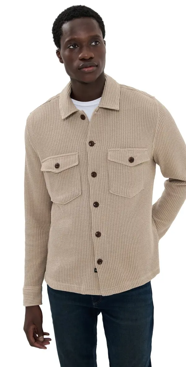 Rails Wells Shirt Jacket - Barley