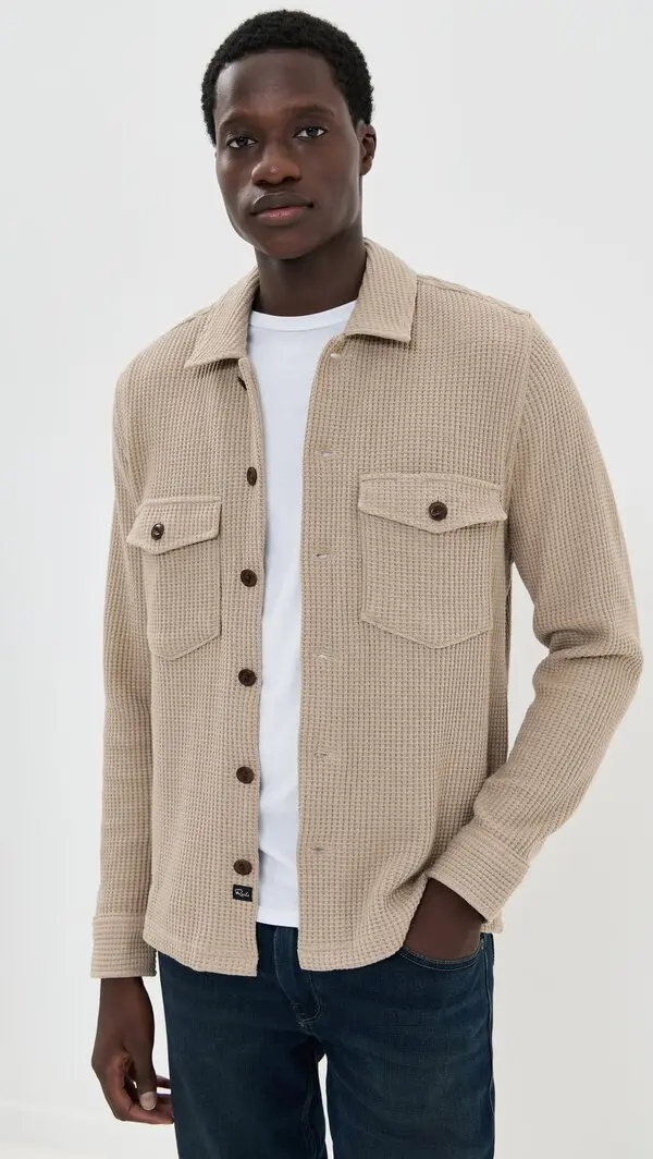 Rails Wells Shirt Jacket - Barley