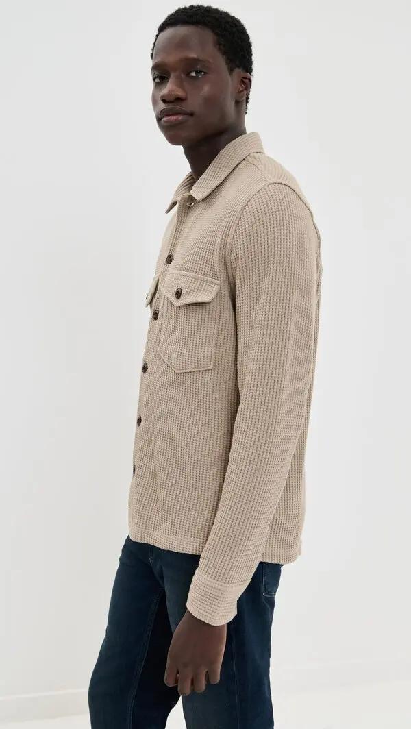 Rails Wells Shirt Jacket - Barley