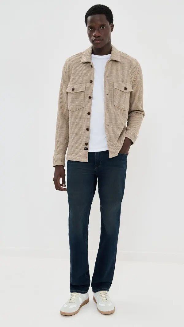 Rails Wells Shirt Jacket - Barley