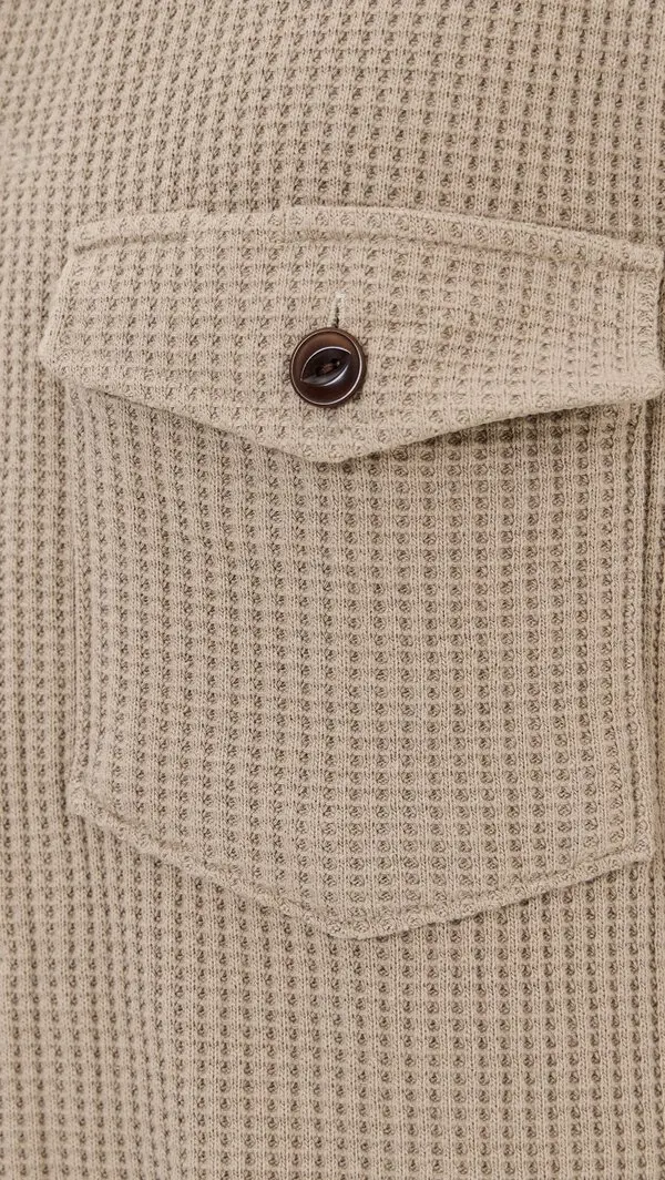Rails Wells Shirt Jacket - Barley