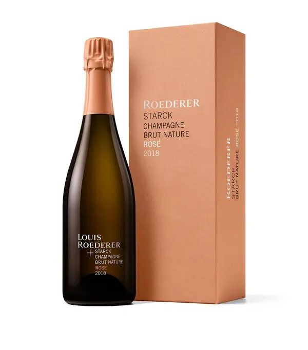 LOUIS ROEDERER Brut Nature Rosé 2018 Champagne, France - Pink