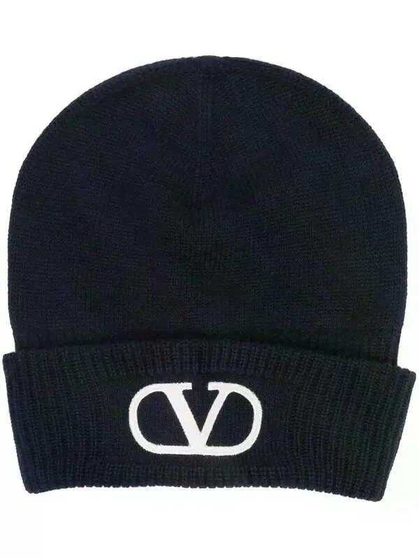 Valentino Garavani Vlogo Signature Cap - Blue