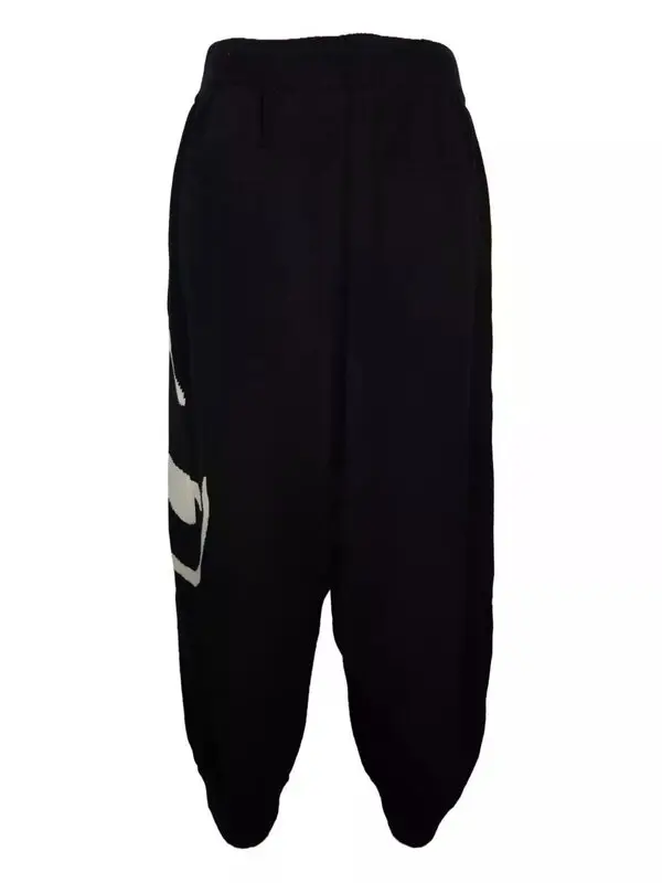 HACULLA. Graphic-print Wool Trousers