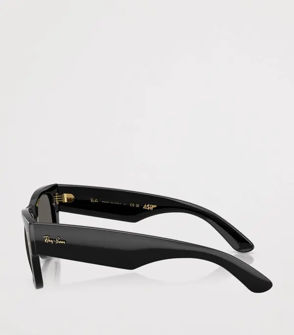 Ray-ban X A$ap Rocky Rb0840s Mega Wayfarer Sunglasses - Black