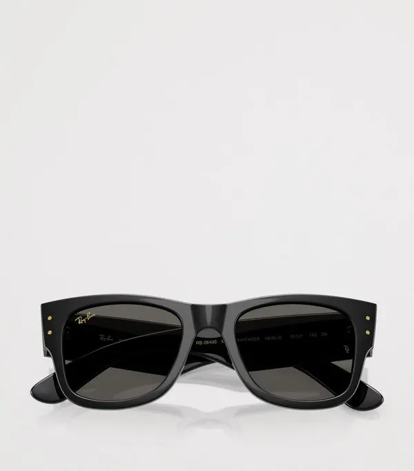 Ray-ban X A$ap Rocky Rb0840s Mega Wayfarer Sunglasses - Black