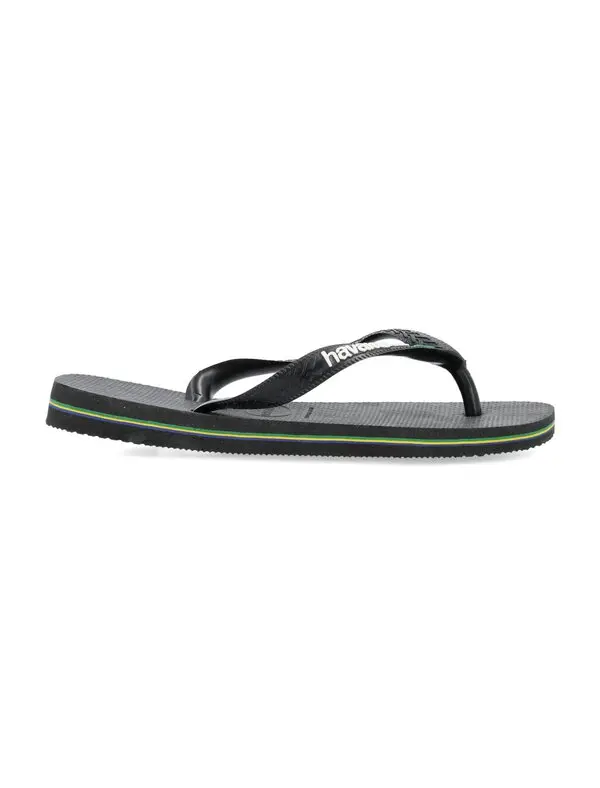 Havaianas Brasil Logo Flip-flops - Black