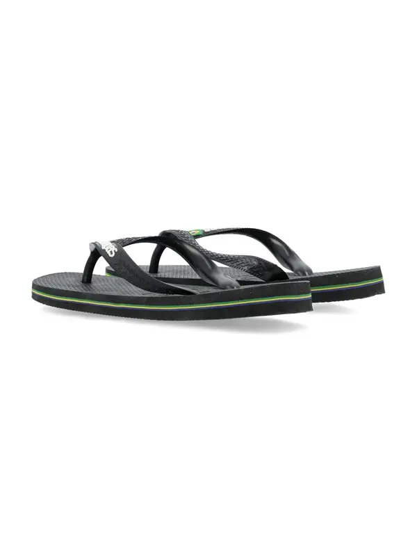Havaianas Brasil Logo Flip-flops - Black